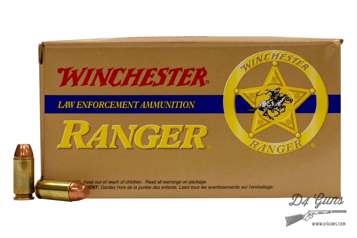 Winchester Ranger .40 S&W 165gr FMJ 50 Rounds Q4456 020892214149 | D4 Guns