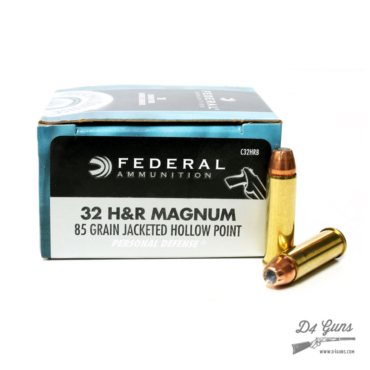 Federal Ammunition .32 H&R Mag 85gr JHP 20 Rounds C32HRB 029465093051 ...