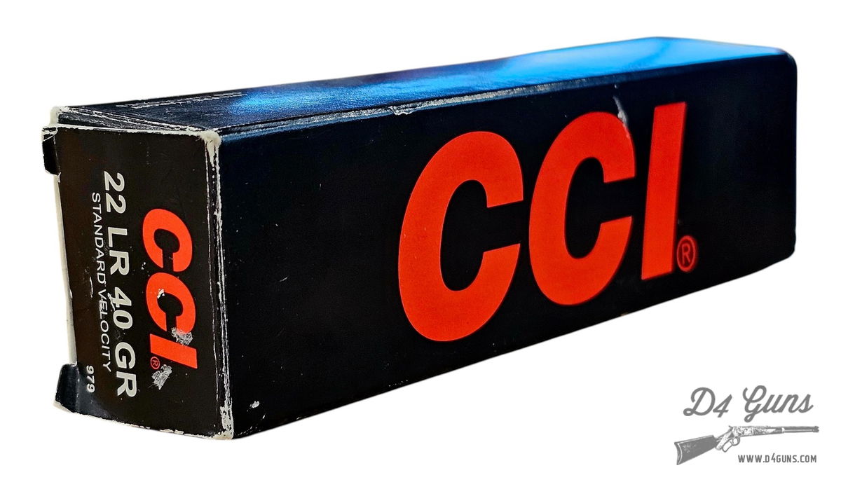 CCI .22LR 40gr LRN 100 Rounds 979 076683009791 | D4 Guns