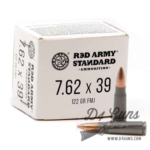 Red Army Standard 7.62x39mm 122gr 180 Rounds AM2031BRP 787450377271 ...