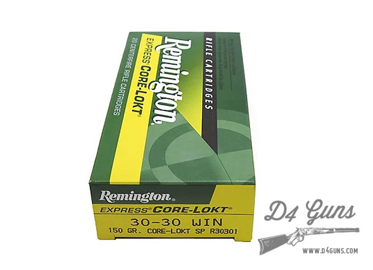 Remington Core-Lokt .30-30 Win 150gr SP 20 Rounds R30301 047700054001 ...