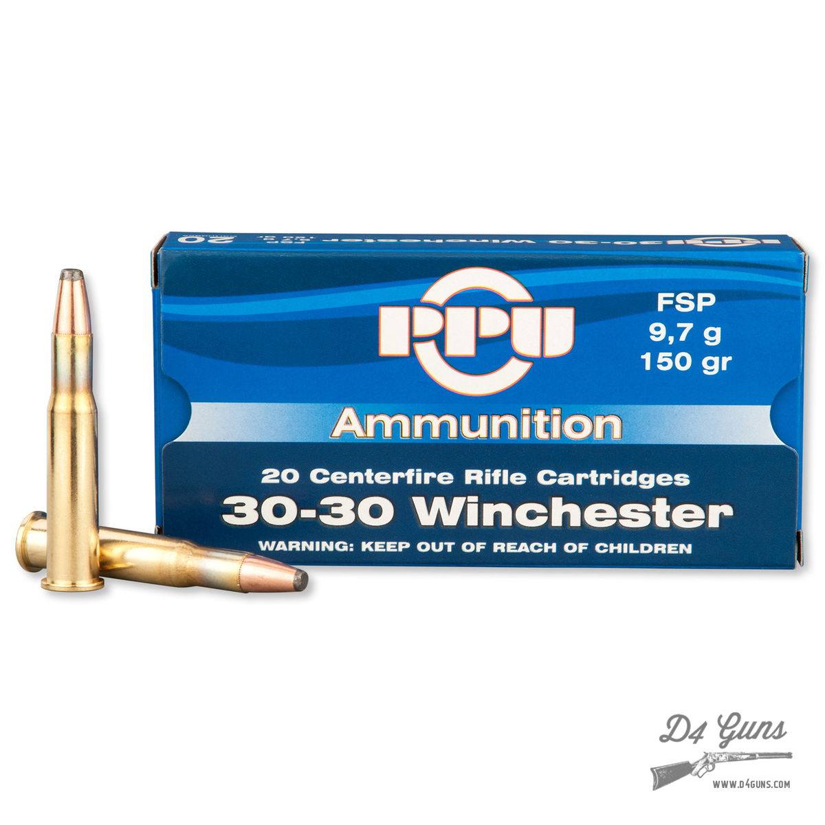 Prvi Partizan (PPU) .30-30 Win 150gr FSP 20 Rounds PP30301 ...
