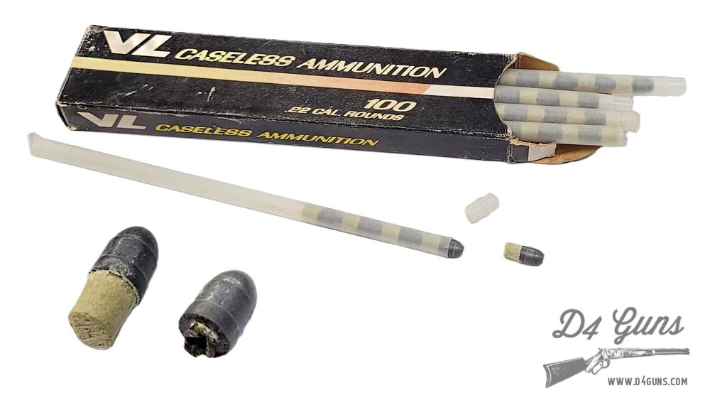 Daisy V/L Ammunition - 22 Caliber - Caseless - 40gr - 100 Rounds - VL22 ...