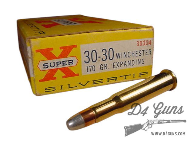 Winchester Super-X .30-30 Win 170gr Silvertip 20 Rounds 30304 – VINTAGE ...