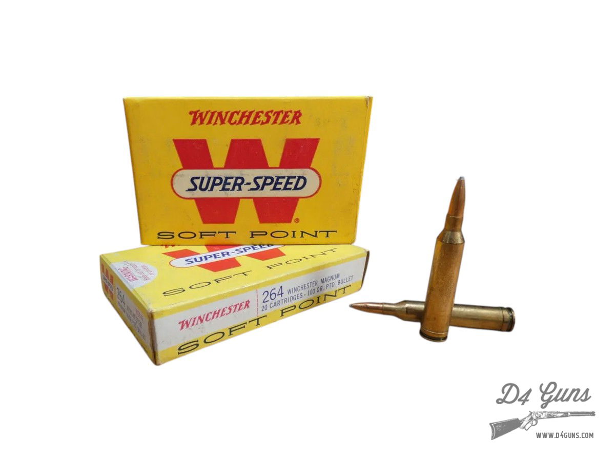 Winchester Super-Speed .264 Win Mag 100gr Soft Point 20 Rounds | D4 Guns