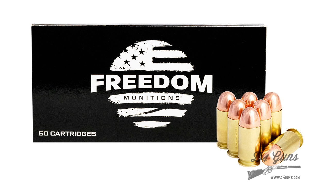 Freedom Munitions .45 ACP 230gr FMJ 500 Rounds FM45R230N 819304310957 ...