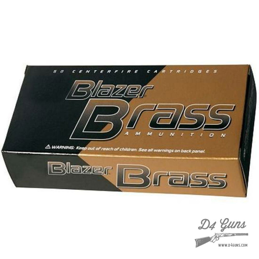 CCI Blazer .40 S&W 165gr FMJ 50 Rounds 5210 076683052100 | D4 Guns