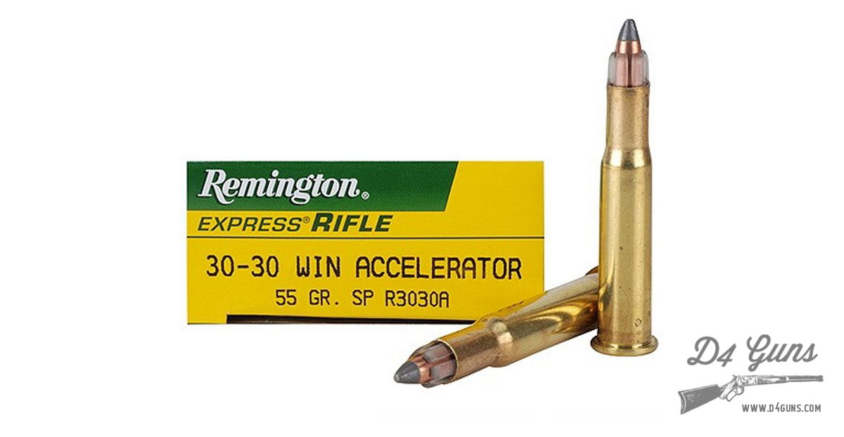 Remington Accelerator .30-30 Win 55gr SP 20 Rounds R3030A – Vintage ...