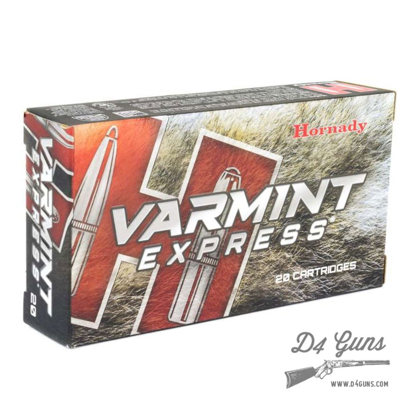 Hornady Varmint Express .223 Rem 55gr V-MAX 20 Rounds 8327 090255383270 ...