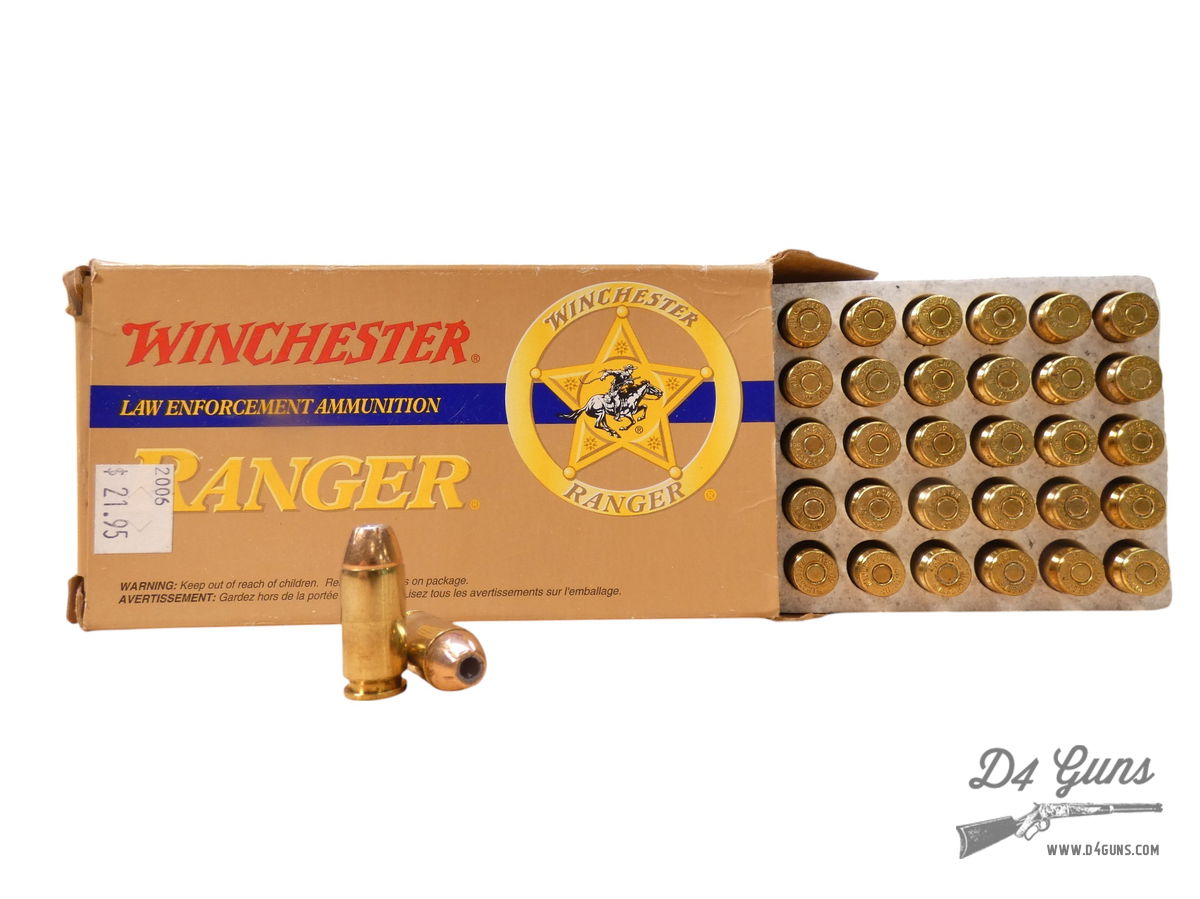 Winchester Ranger .40 S&W 180gr JHP 520 Rounds RA40180HP 020892203259 ...