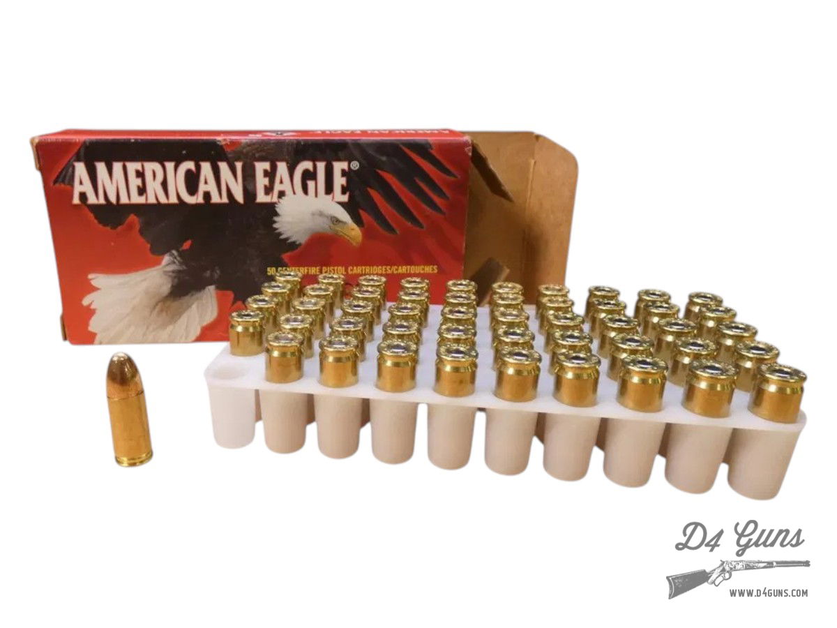Federal American Eagle 9mm Luger 115gr FMJ 50 Rounds AE9DP 029465088224 ...