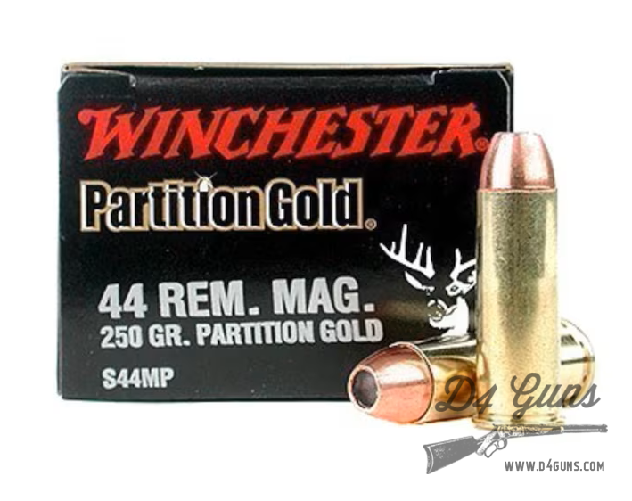 Winchester Supreme .44 Mag 250gr PG 20 Rounds S44MP 020892210547 | D4 Guns