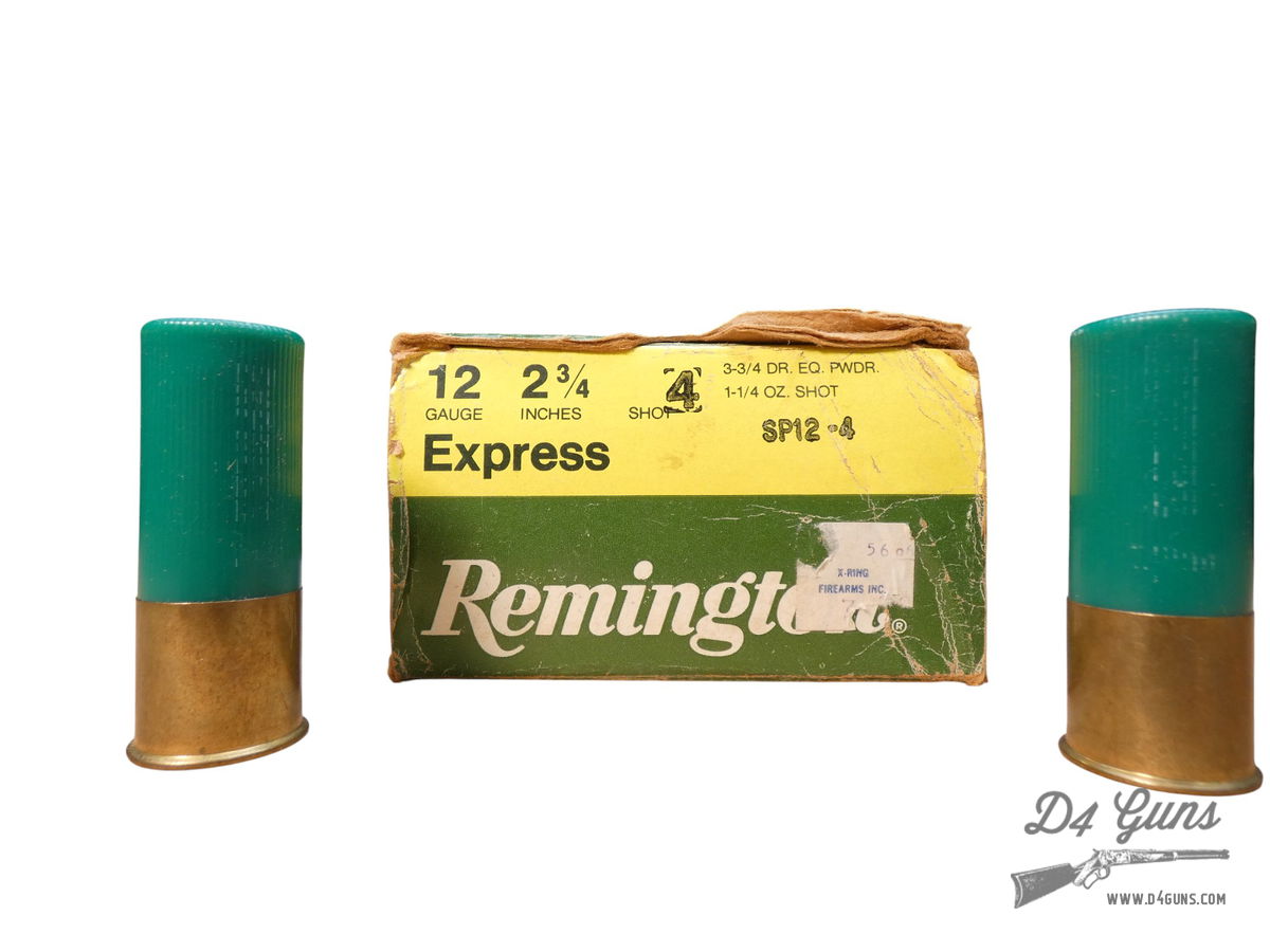 Remington 12 Gauge 2.75" 4 Shot 25 Rounds SP12-4 | D4 Guns