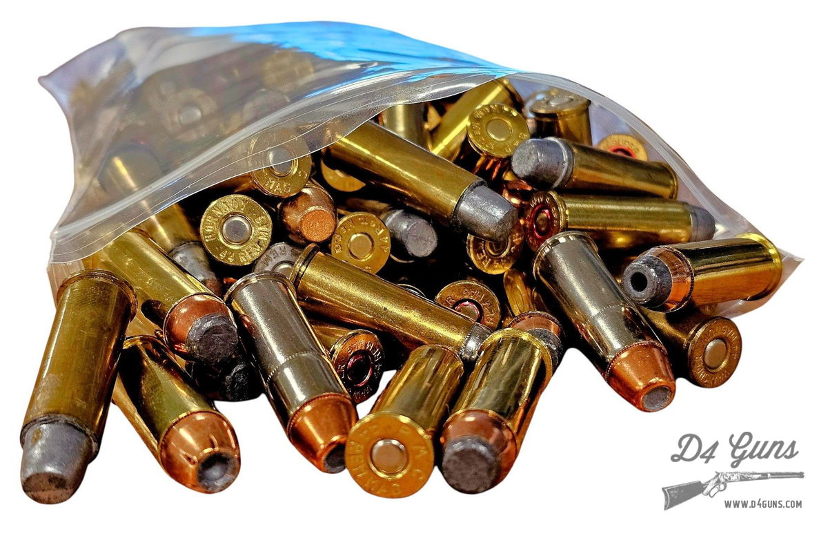 Plinker Pack .44 Mag 240gr Mixed Bullet Types 144 Rounds | D4 Guns
