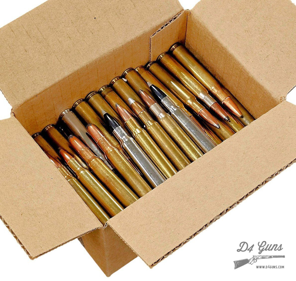 Plinker Box .30-06 150gr Mixed Bullet Types 110 Rounds | D4 Guns