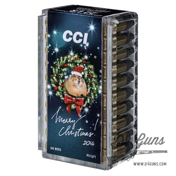 CCI SV 2016 Christmas Pack .22LR 40gr LRN 50 Rounds 931GFT 604544621051 ...