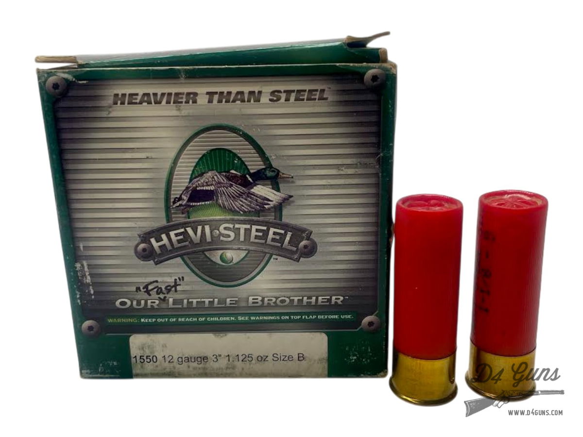 Kent Hevi-Steel 12 Gauge 3" B Shot 25 Rounds 93888 814383938887 | D4 Guns