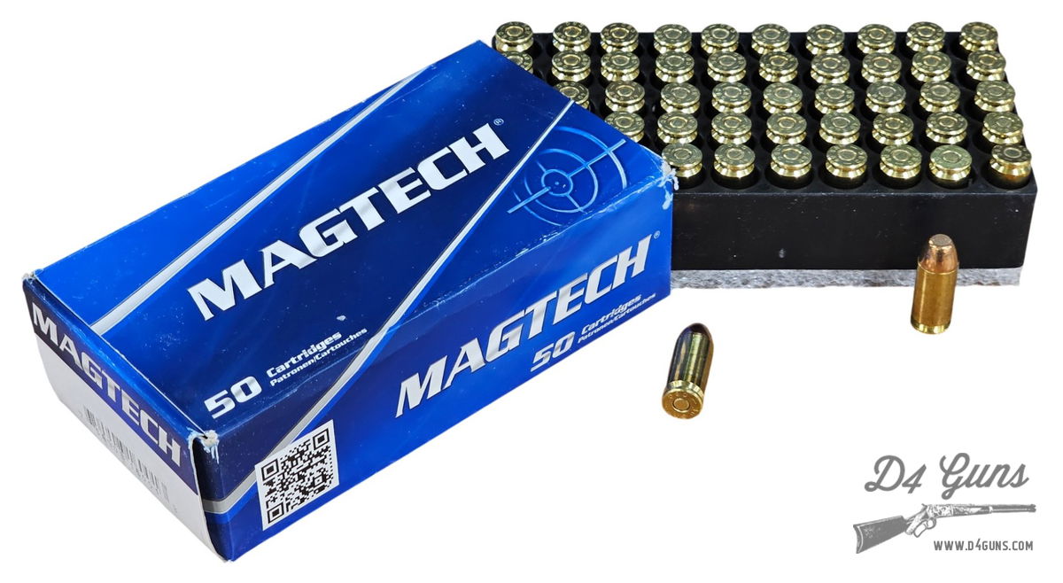 Magtech .40 S&W 180gr FNFMJ 50 Rounds 40B 754908160013 | D4 Guns
