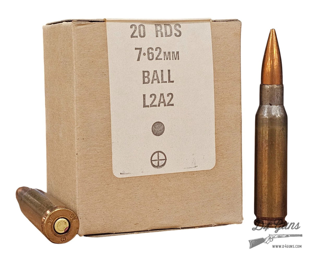 Radway Green Surplus 7.62x51mm 147gr FMJ 20 Rounds – CYBER MONDAY | D4 Guns