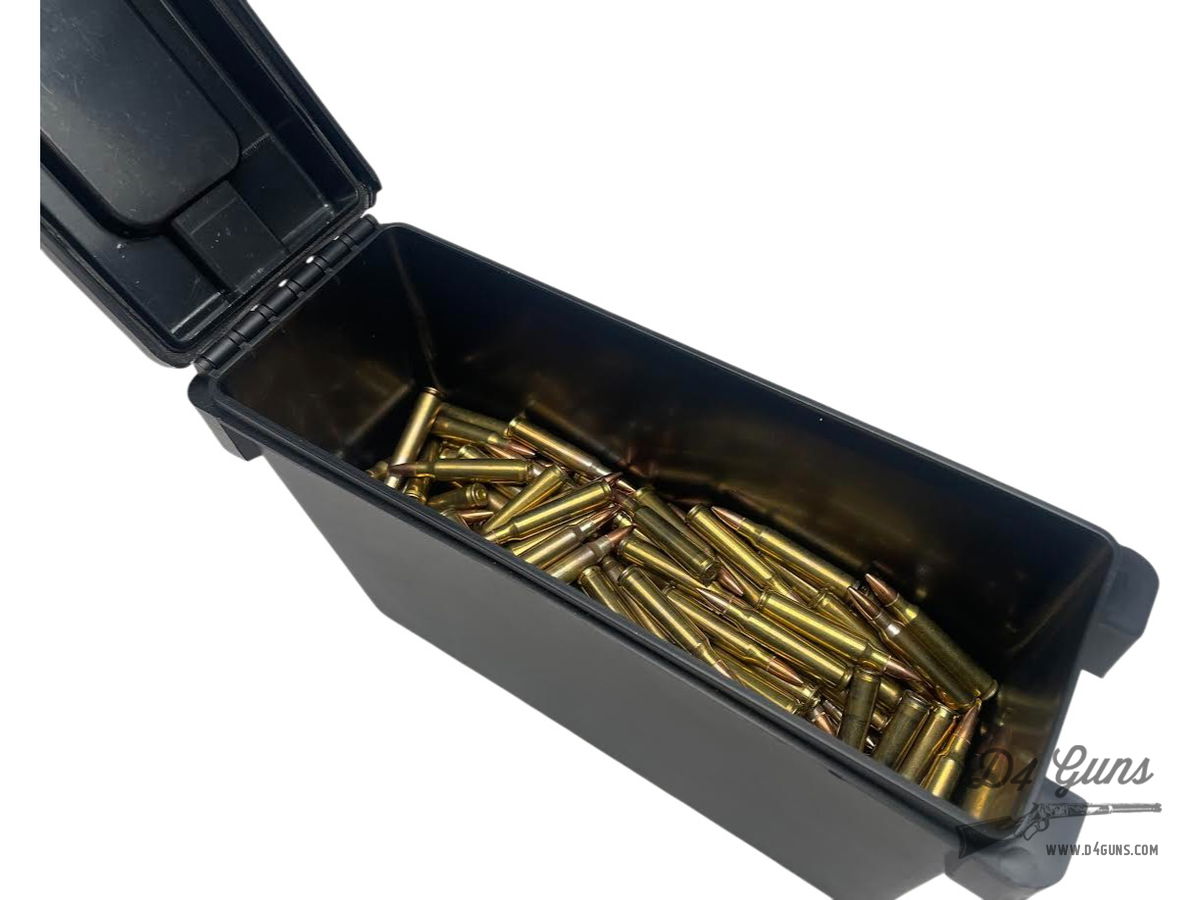 Plinker Pack .223 Remington 55gr FMJ 250 Rounds w/ Ammo Can | D4 Guns