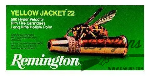 Remington Yellow Jacket .22LR 33gr Hollow Point 50 Rounds | D4 Guns