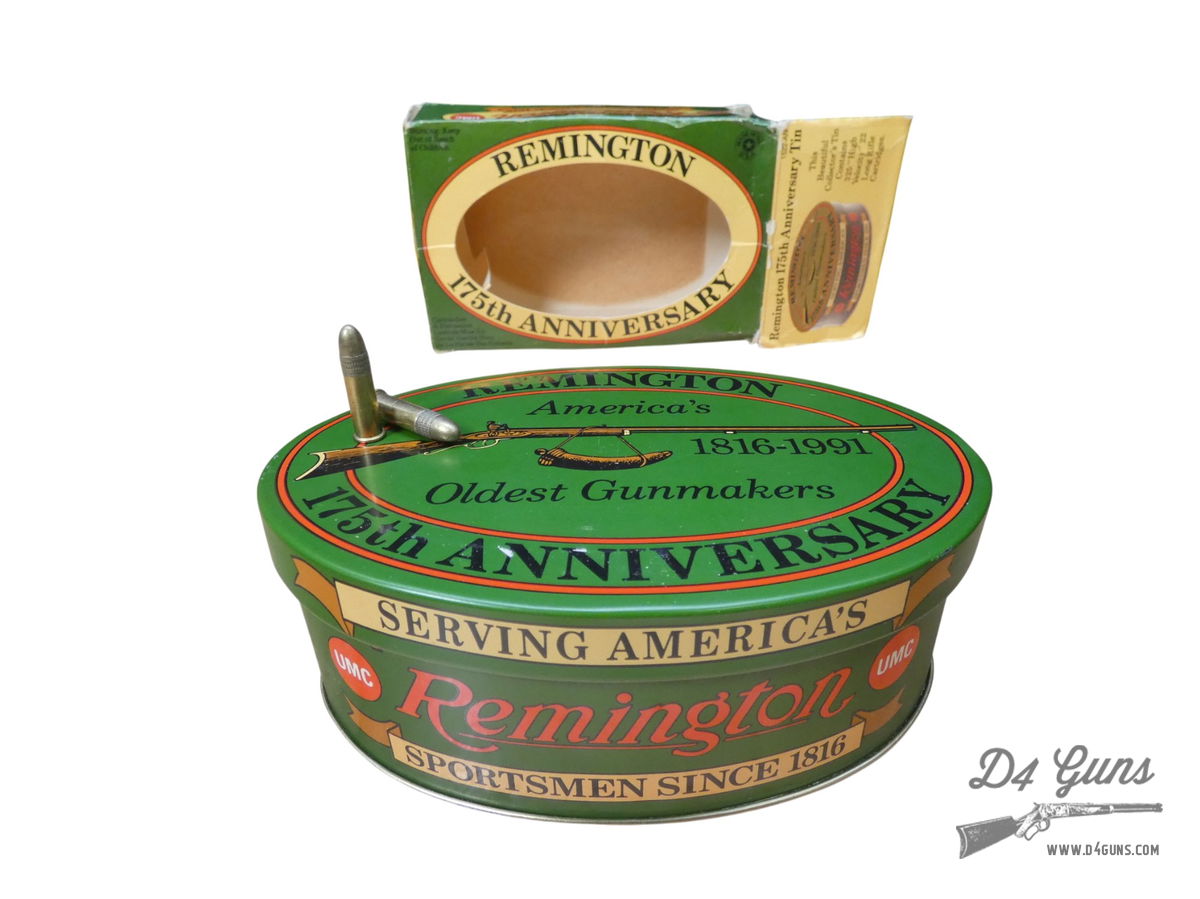 Remington 175th Anniversary .22 LR 40gr RN 325 Rounds 1522-AN ...