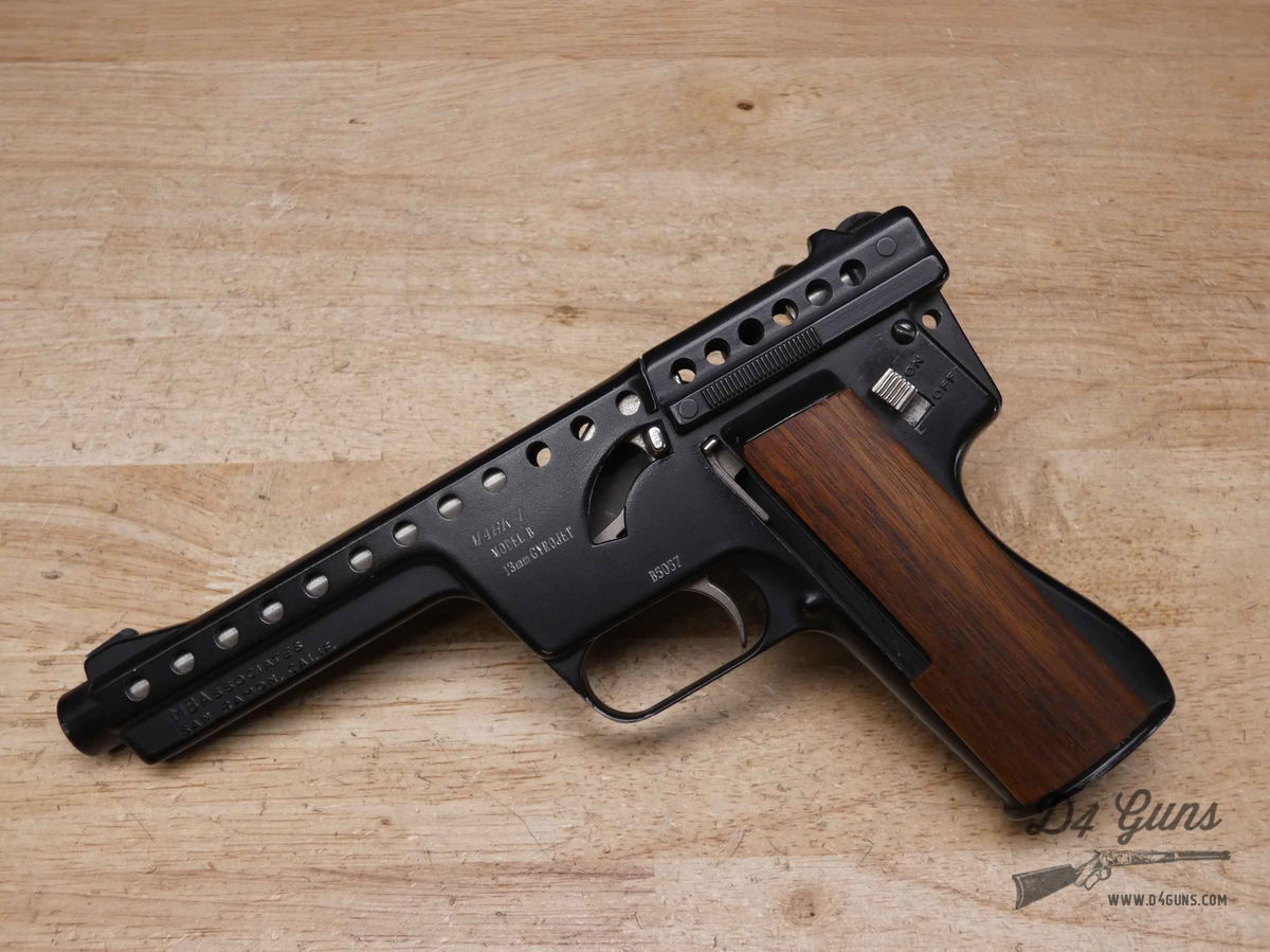 MBA GyroJet Mark I Model B Rocket Pistol - 13MM - w/ Box And Letter ...