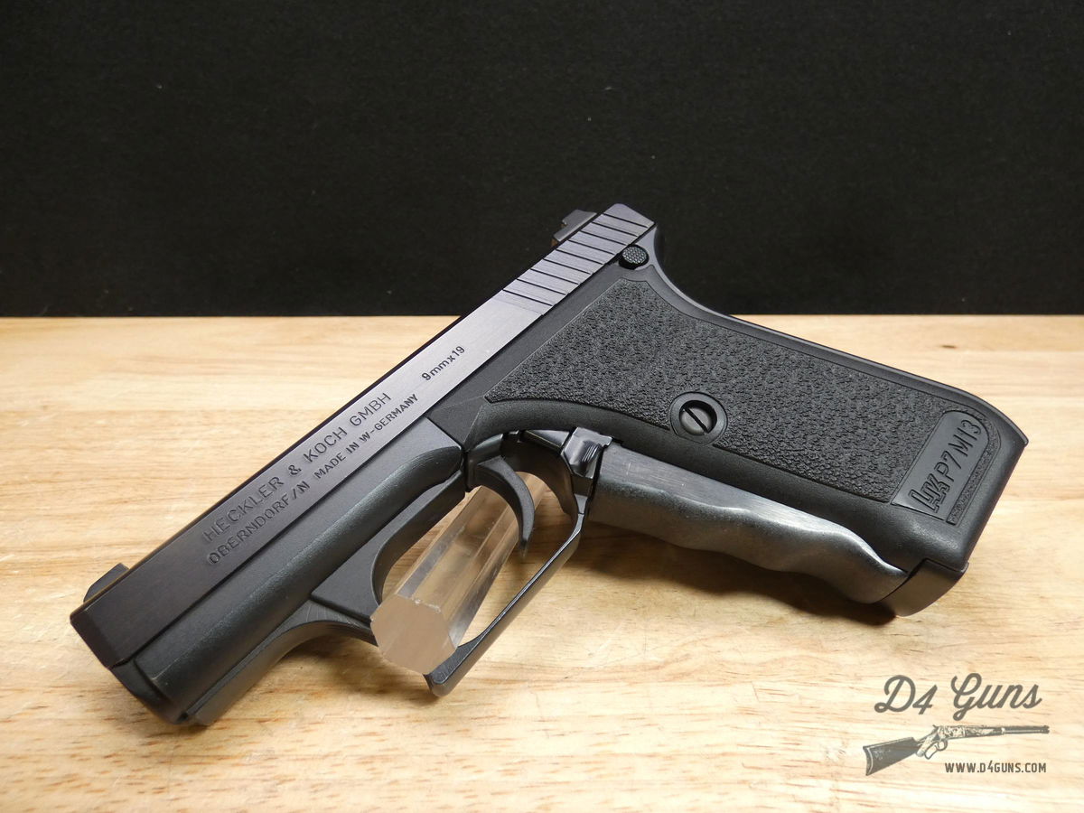 Heckler & Koch P7 M13 - 9mm - Mfg. 1993 - P7M13 - W-Germany - HK - H&K ...