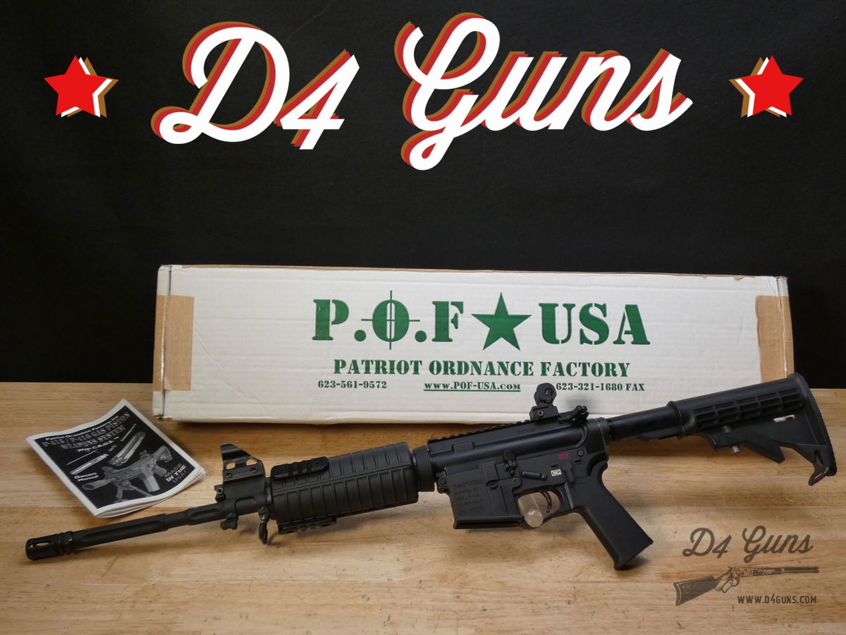 Patriot Ordnance Factory P-415 - 5.56 NATO - Piston - POF P415 - AR ...