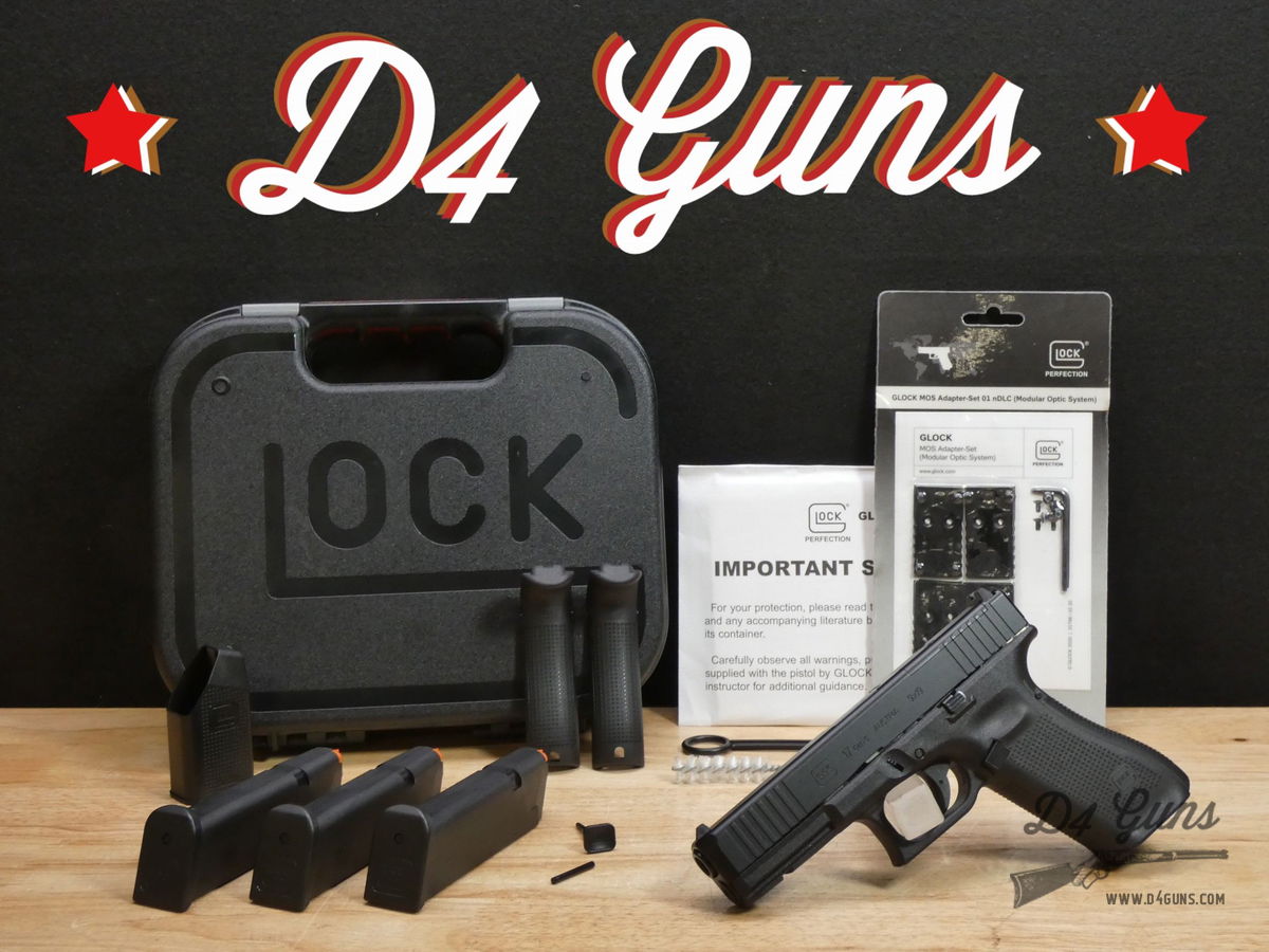 Glock 17 Gen5 MOS - 9mm - LNIB! - Austria - G17 - OG Case & 3 Mags ...