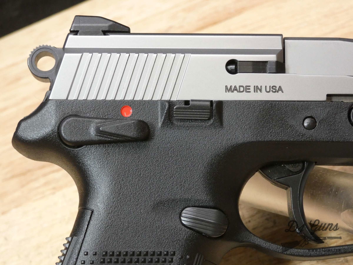 FN FNX-9 - 9mm - LNIB! - w/ OG Case & MORE - FNX 9 - Two Tone Stainless ...