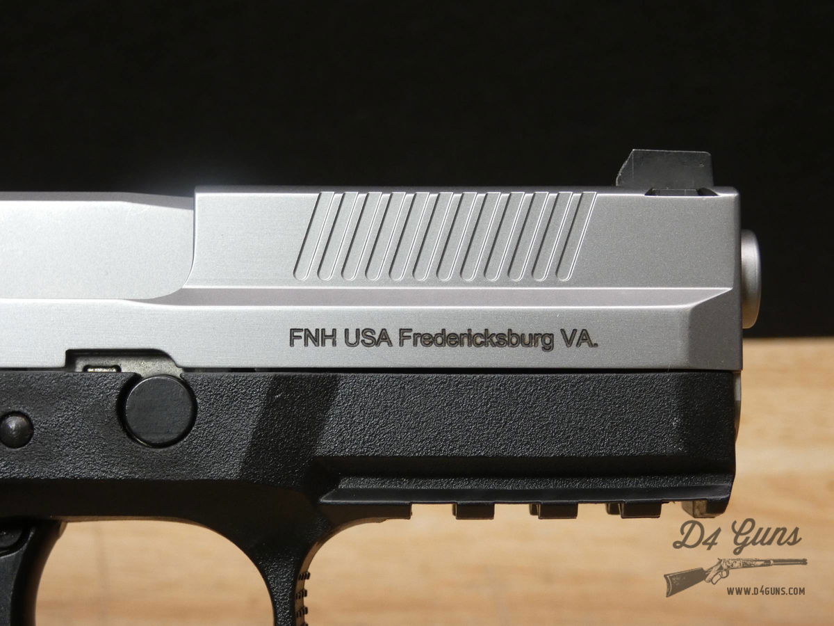 FN FNX-9 - 9mm - LNIB! - w/ OG Case & MORE - FNX 9 - Two Tone Stainless ...