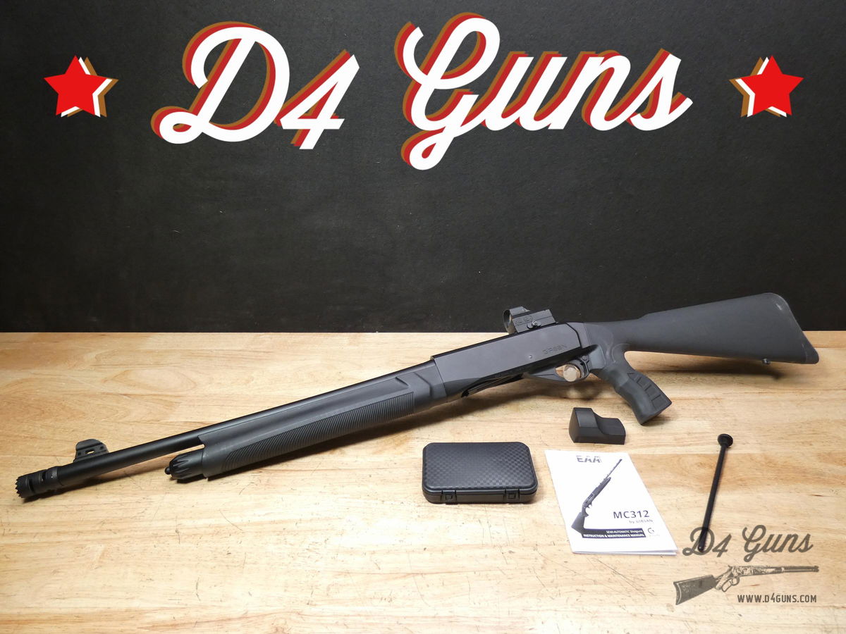 Girsan MC312 Tac - 12 Gauge - w/ Red Dot Optic - Tactical Shotgun - EAA - Semi Auto Shotguns at ...