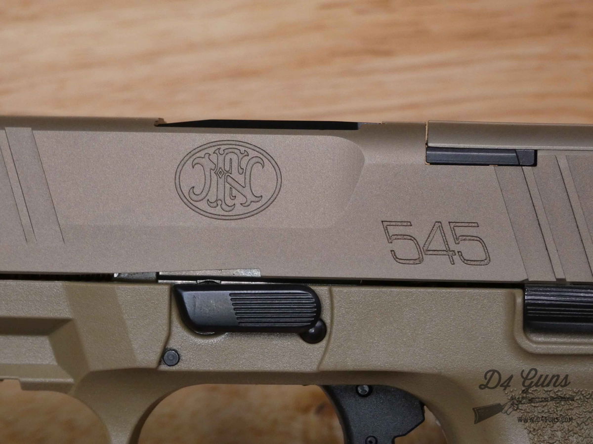 FN 545 FDE - .45 ACP - Optics Ready - With Magazines and OG Case - Semi ...