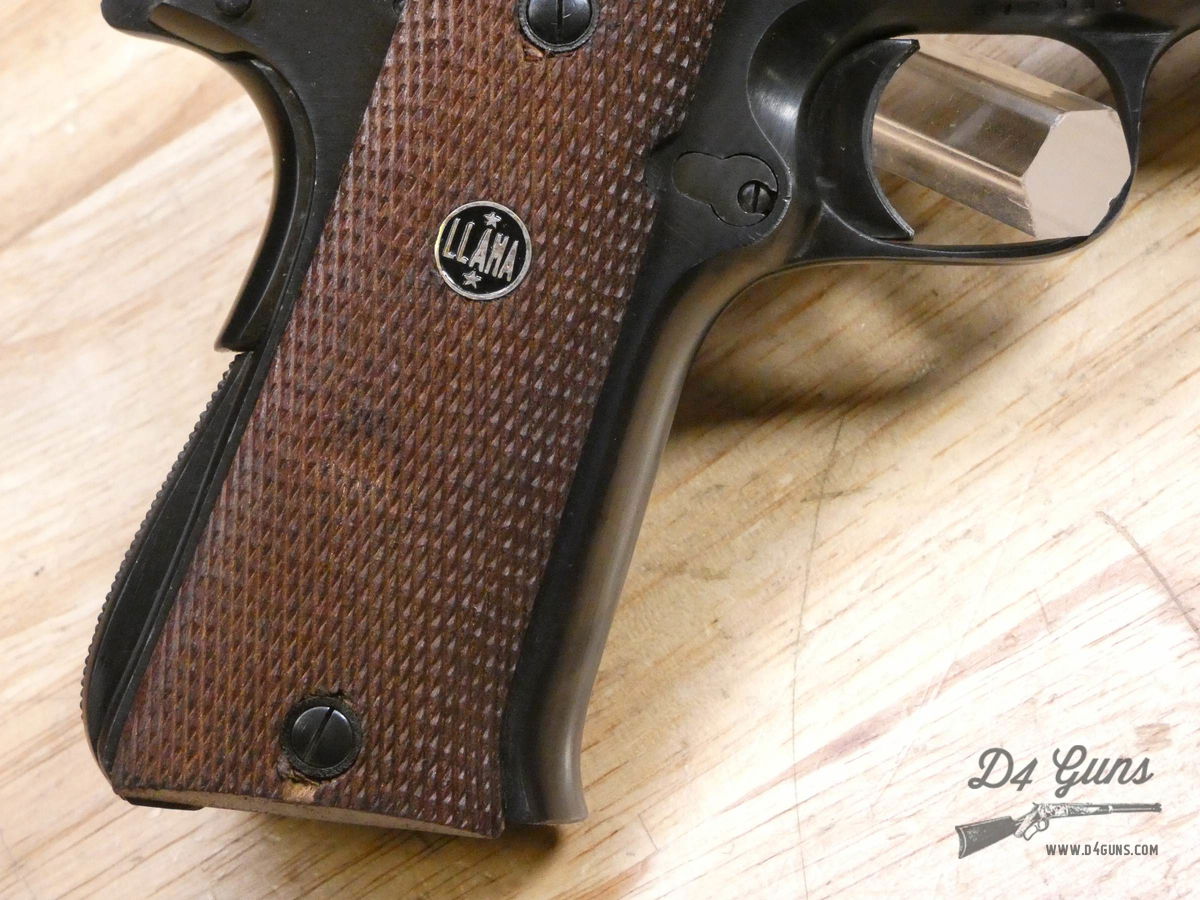 Stoeger Llama VIII 1911 - .38 Super - w/ OG Box & Mag! - OG Grips ...