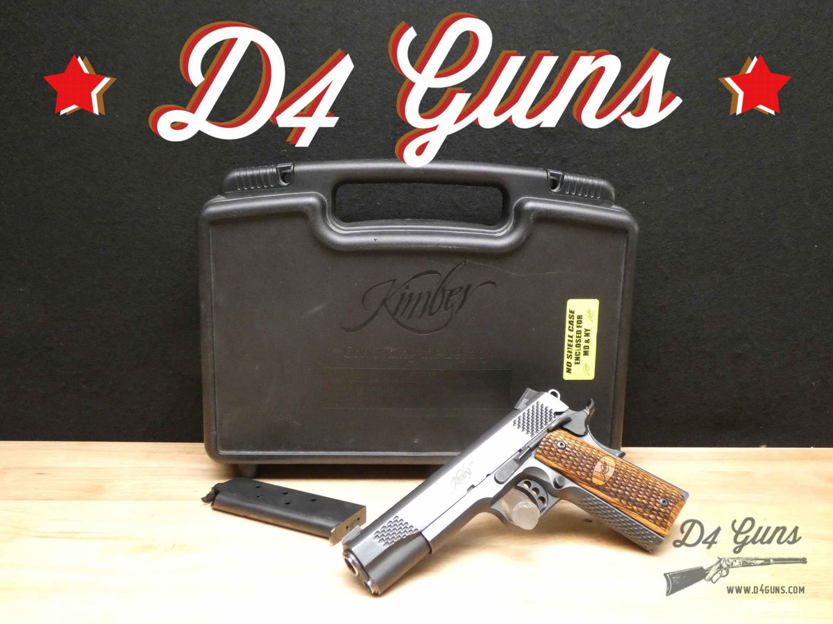 Kimber Raptor II - .45 ACP - Custom Shop - 1911 - M1911 - w/ Case & Mag ...