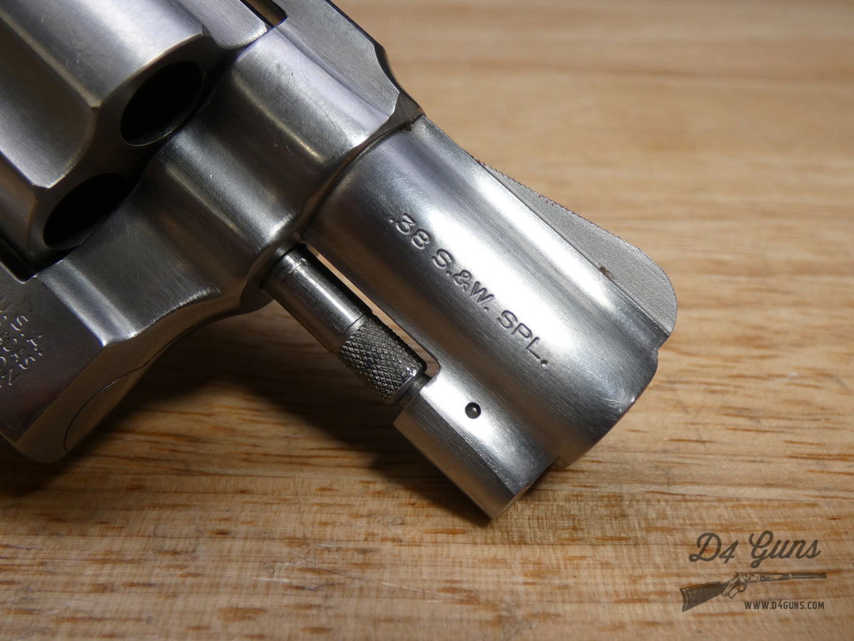 Smith & Wesson Model 60 - .38 SPL - Snub Nose - Stainless - PreLock NO ...