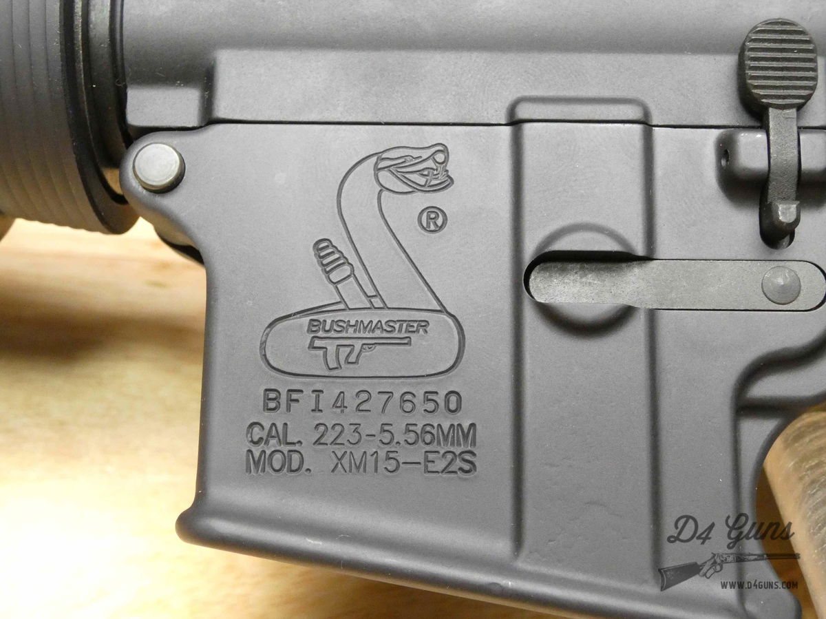 Bushmaster XM15-E2S - 5.56 NATO - AR - AR15 - M4 - HBAR - Ban Era ...
