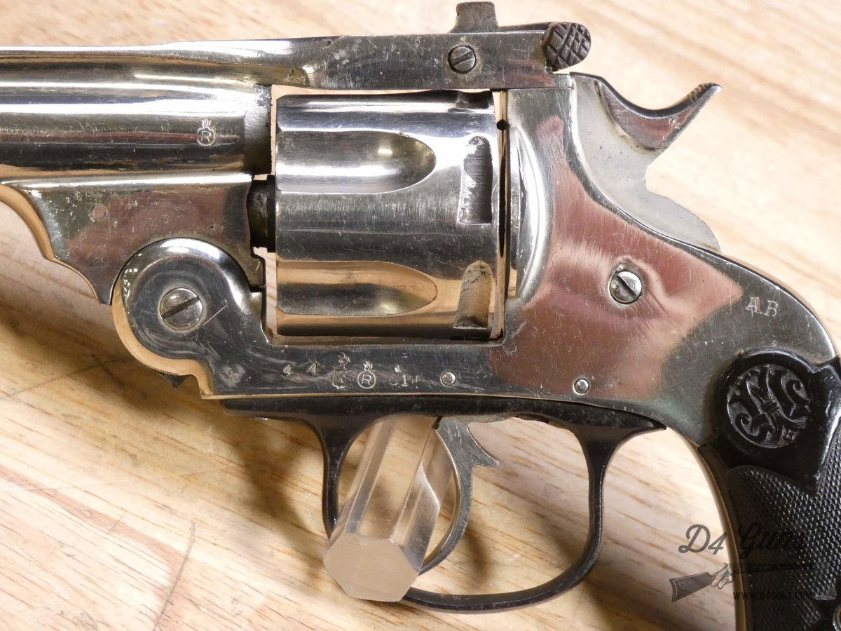 Spanish Vahca Euskaro DA Top Break - .44 S&W - S&W 1st Model Copy ...