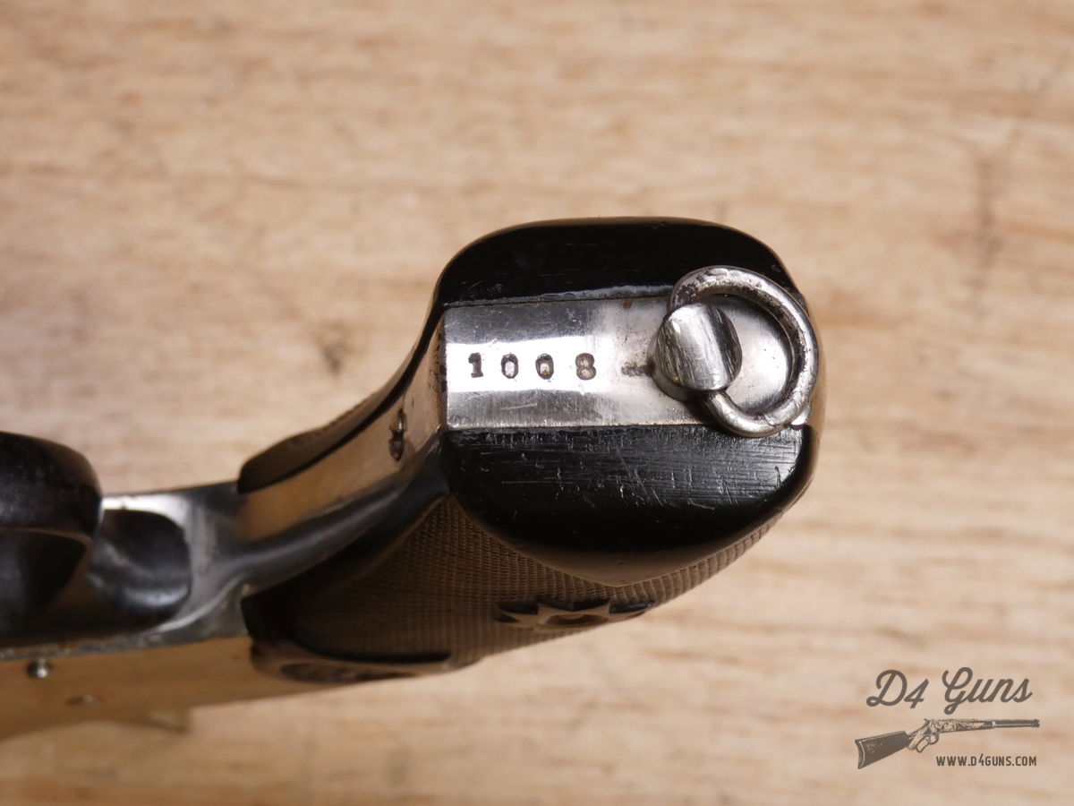 Spanish Vahca Euskaro DA Top Break - .44 S&W - S&W 1st Model Copy ...