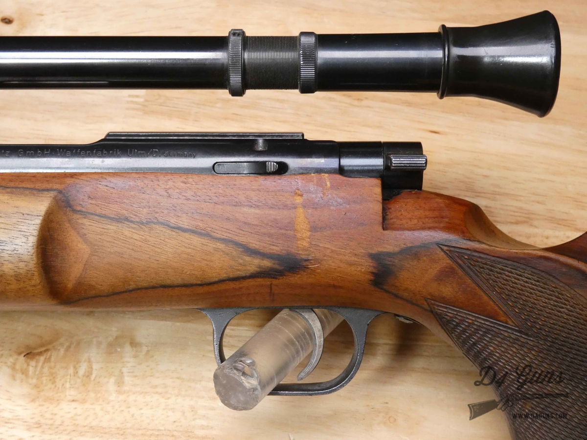 J.G. Anschutz Model 54 Match - .22 LR - Palm Rest & Vintage Lyman Optic ...