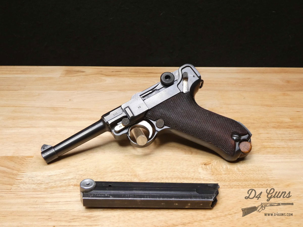 Mauser P.08 Luger - 9mm - MFG 1934 - S/42 - P08 - WWII - All Matching ...
