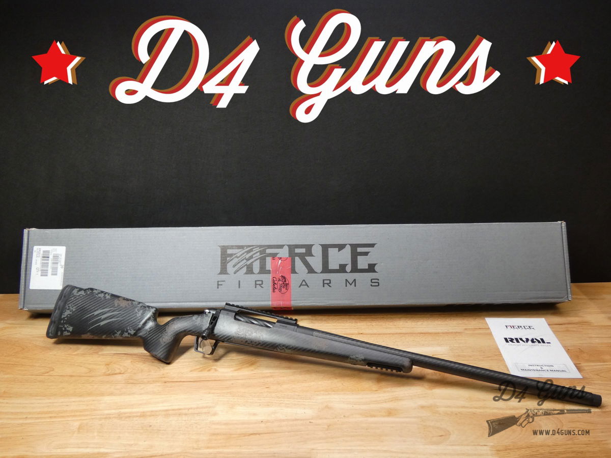 Fierce Carbon Rival - .300 PRC - Carbon Fiber - Forest - Hunting - XLNT ...