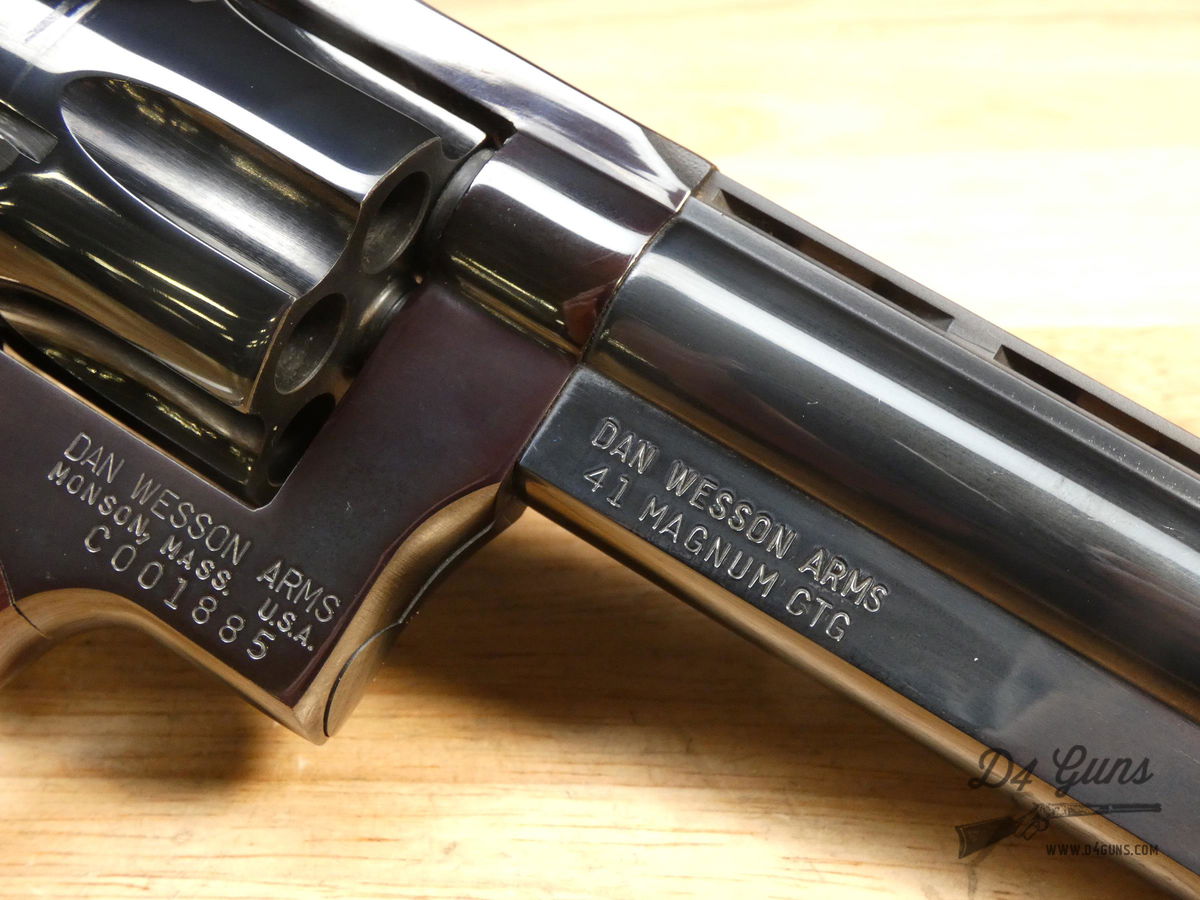 Dan Wesson Model 41 VH 2 Barrel Set - .41 Mag - w/ OG Box - 41-VH ...