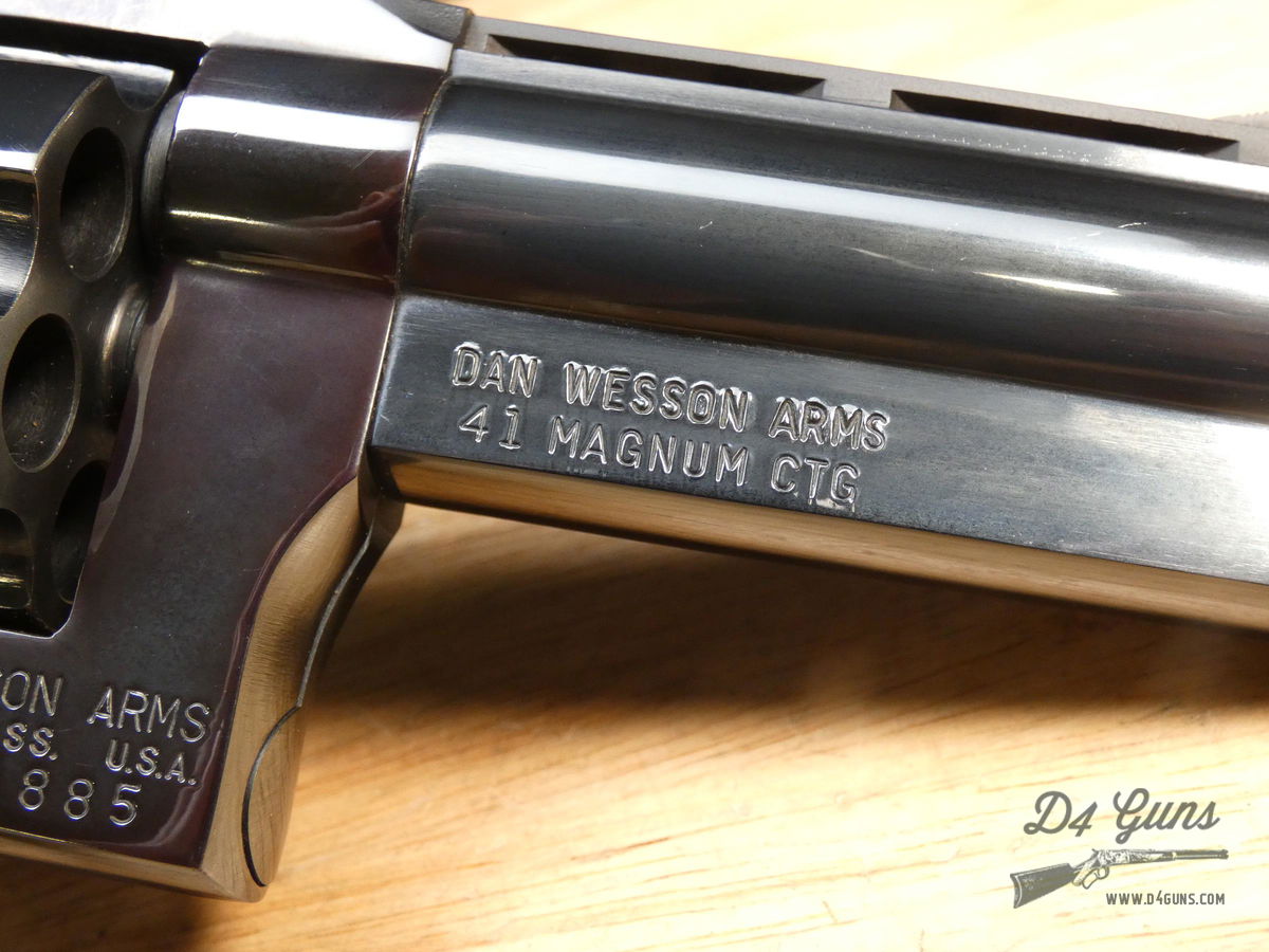 Dan Wesson Model 41 VH 2 Barrel Set - .41 Mag - w/ OG Box - 41-VH ...