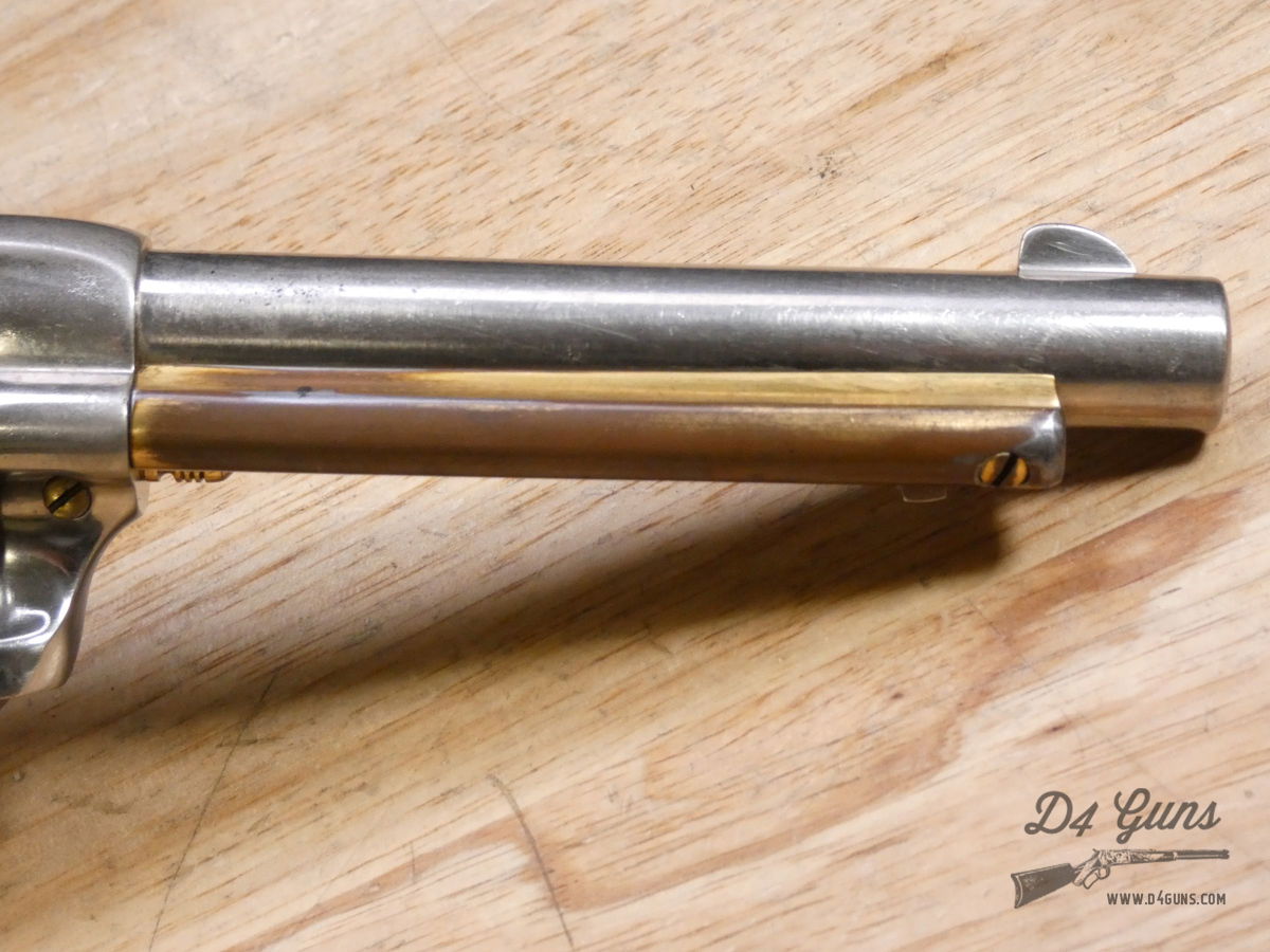 Colt Single Action Army 1st Gen - .32 WCF - SAA - Nickel Finish - MFG 1904 - Revolvers at ...