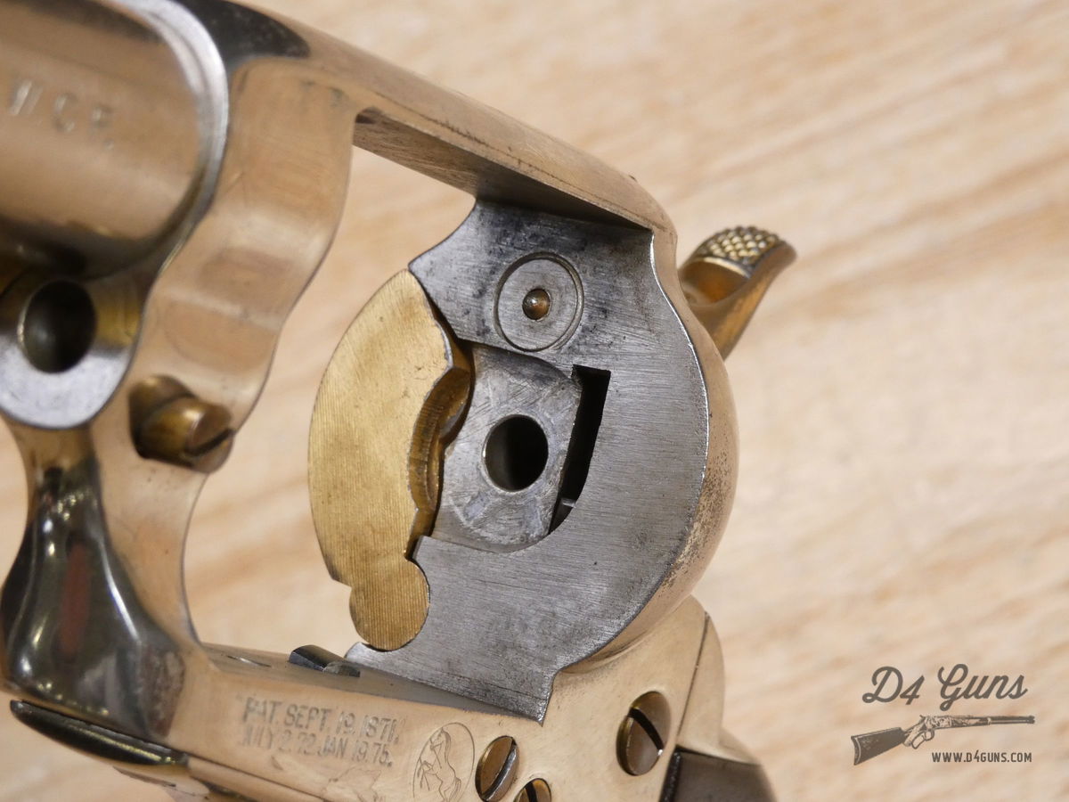 Colt Single Action Army 1st Gen - .32 WCF - SAA - Nickel Finish - MFG 1904 - Revolvers at ...