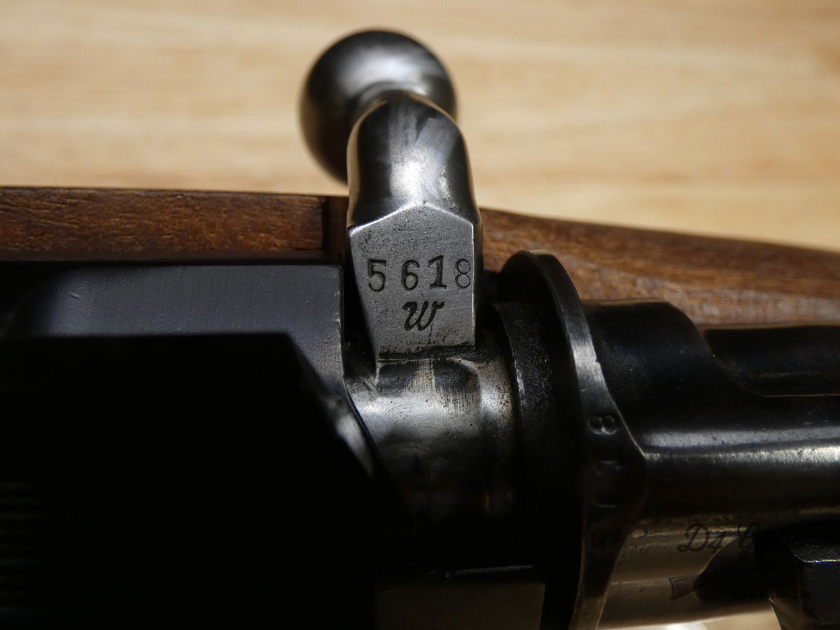 Mauser Mod. 98 - 8mm Mauser - 7.92×57mm - German Stamps - LOOK! - Bolt ...