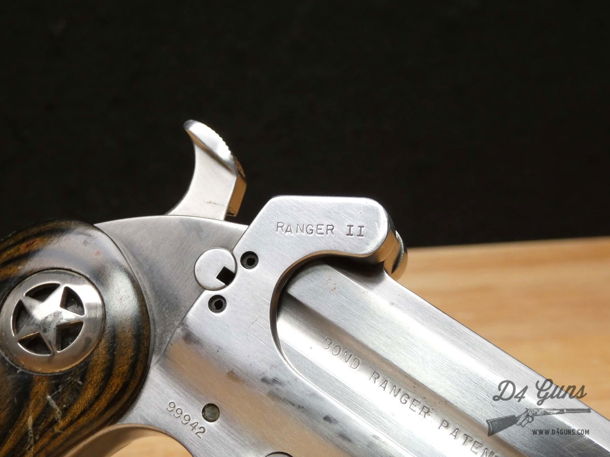 Bond Arms Ranger II 2 Barrel Set - .410 & .45 Colt - Stainless ...