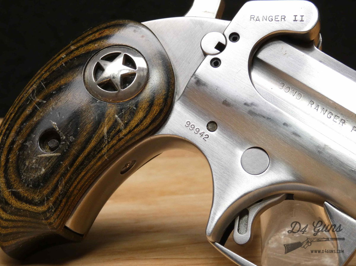 Bond Arms Ranger II 2 Barrel Set - .410 & .45 Colt - Stainless ...